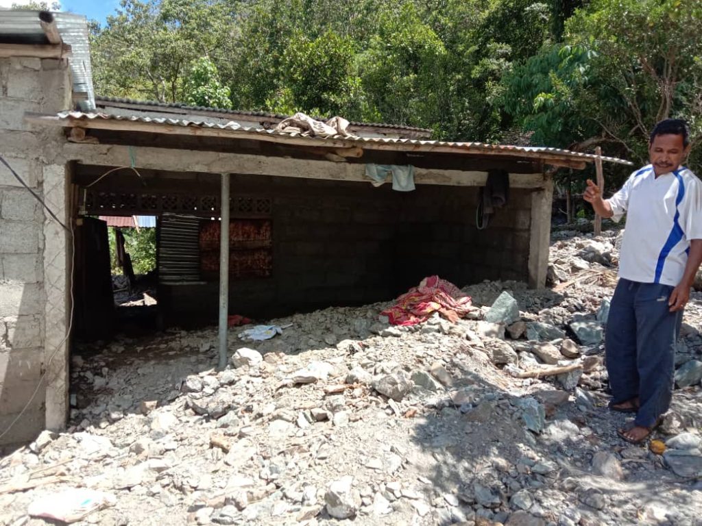Uma kain 590 iha Batara-Laclubar Hetan Estragus Hosi Siklone, Seidauk ...